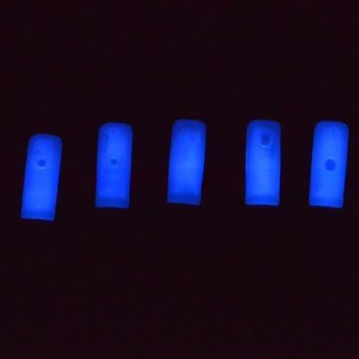 Cina Novelty Light Up Finger Nail in Assorted Colors for Night Club Occasion 10*30*10mm in vendita