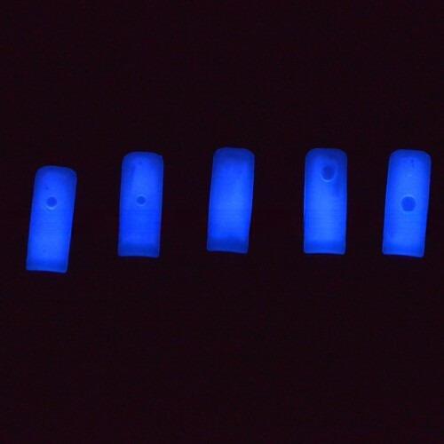 Quality Novelty Light Up Finger Nail in Assorted Colors for Night Club Occasion 10*30 for sale