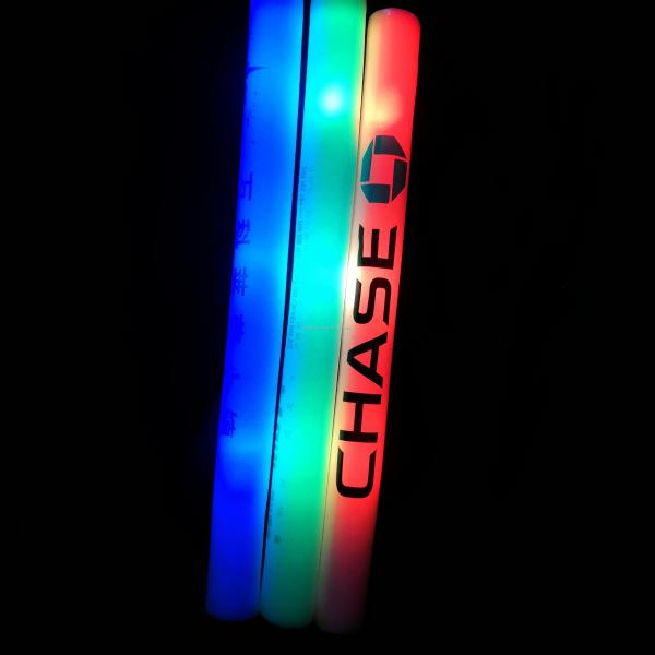 Quality LED Foam Glow Stick 48CM Red and Long-Lasting for Concert Festival Supplies for sale