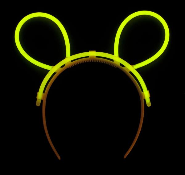 Quality Night Club Festival Party Supplies Assorted Colors Glow Sticks Hair Band Decorations for sale