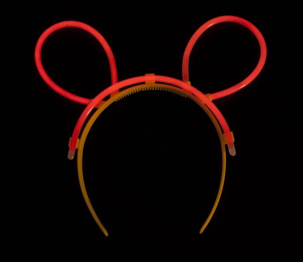 Quality Night Club Festival Party Supplies Assorted Colors Glow Sticks Hair Band for sale