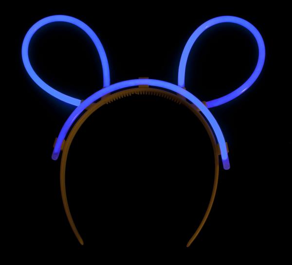 Quality Night Club Festival Party Supplies Assorted Colors Glow Sticks Hair Band for sale