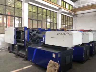 China 375 G Plastic Crate Injection Molding Machine Used Haitian 200Ton for sale