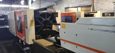 중국 큰 스크린 플라스틱 크레이트 사출 성형 기계는 Chen Hsong EM480-V를 사용했습니다 판매용