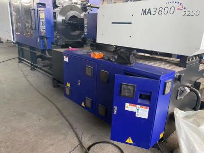 China 37kW Used Haitian Injection Moulding Machine Fruit Crate Bottle Cap 70mm Screw for sale