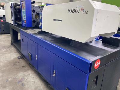 中国 90トンのプラスチックのために締まるハイチの注入の成形機2の版を秒針 販売のため