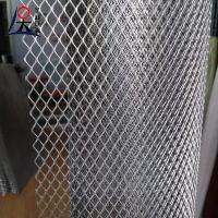 China 0.5-2m Width Diamond Expanded Metal Screen Expandable Wire Mesh for sale