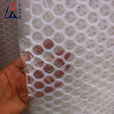 China Extruded Plastic Flat Nets Hdpe Poultry Flat Net Plastic Net for sale