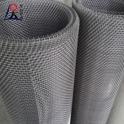 China Hoogtemperatuur metalen gekrimpd draadnet met vierkant gat schermnet Te koop