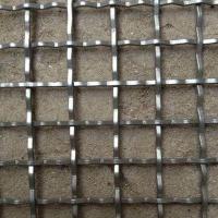 China Galvanized Weaving Vibrating Screen Wire Mesh Lock Crimp Wire Mesh Square Mesh for sale