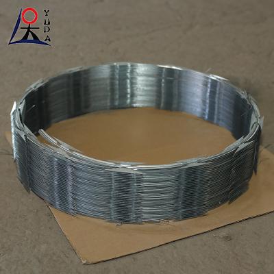 China Electric Galvanized Razor Barbed Wire Razor Wire Fence Security Mesh for sale
