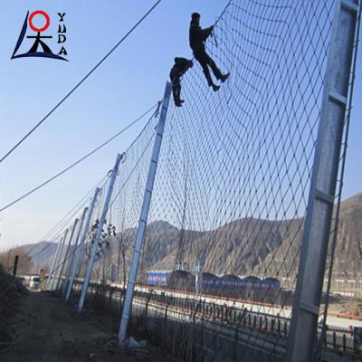 China Stainless Steel Wire Rope Net For Welding Building Metal Decorative Protection Net Security Slope Protection Network for sale
