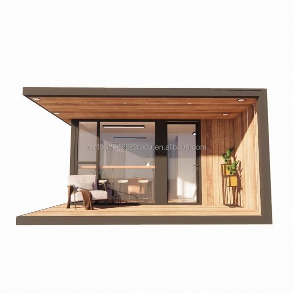 Quality Outdoor Modern Design Prefabricated Container House with Alluminum Alloy Window for sale