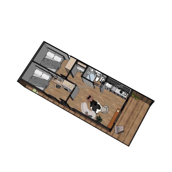 Quality Outdoor Modern Design Prefabricated Container House with Alluminum Alloy Window for sale