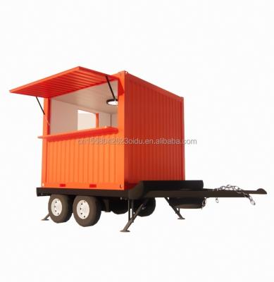 China Folding Container 10ft Pop-up Mobile Home Trailer for Modern Tiny Custom Prefab Bar Camping House on Wheels Trailer for sale