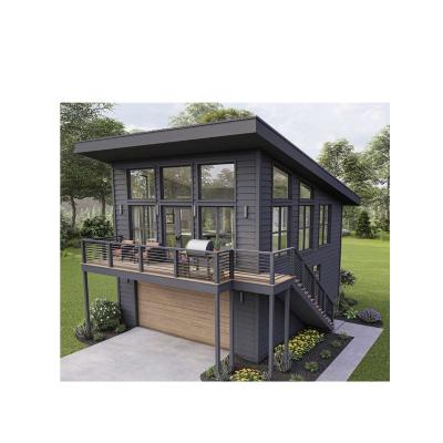 China 20ft/40ft Muur 50/75/100mm Wave Sandwich Panel Containerhuis met volledige badkamer en uitbreidbaar ontwerp Te koop
