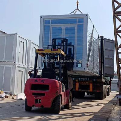 China Residential or Office 20ft Expandable Container House with Two Bedrooms and Aluminum Alloy Windows in Modern Style for sale