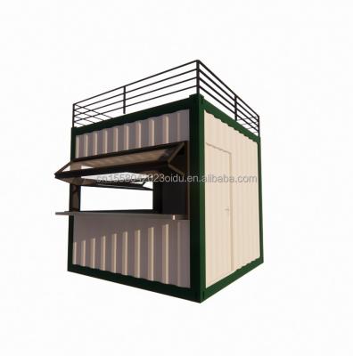 Cina Moderno design Edifici in acciaio Flat Pack Spedizione pannello sandwich prefabbricato Prefab contenitore pieghevole portabile casa contenitore pieghevole in vendita