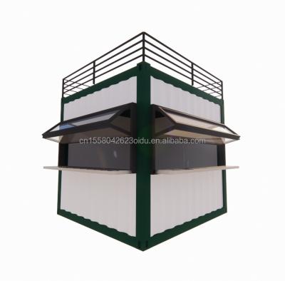 Cina Moderno design Edifici in acciaio Flat Pack Spedizione pannello sandwich prefabbricato Prefab contenitore pieghevole portabile casa contenitore pieghevole in vendita