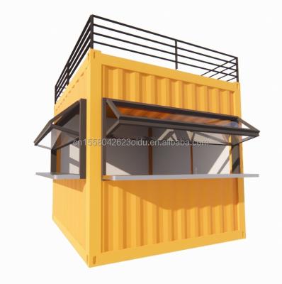 Cina Moderno design Edifici in acciaio Flat Pack Spedizione pannello sandwich prefabbricato Prefab contenitore pieghevole portabile casa contenitore pieghevole in vendita