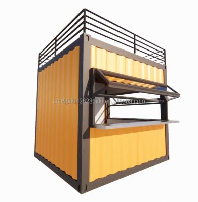 Cina Moderno design Edifici in acciaio Flat Pack Spedizione pannello sandwich prefabbricato Prefab contenitore pieghevole portabile casa contenitore pieghevole in vendita