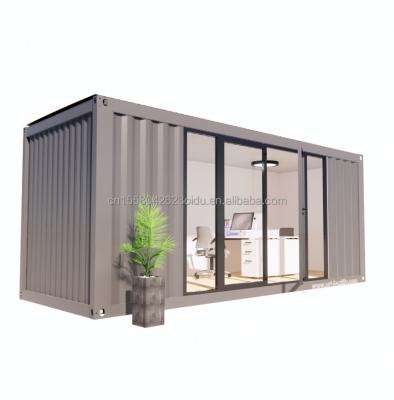 China Outdoor Modern Portable Prefabricated Container House with Free Installation Movable Bathroom Bedroom and Steel Sandwich Panel for sale