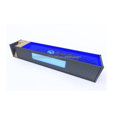 Cina Piscine per contenitori di spedizione personalizzate da 20 piedi/40 piedi con pannello sandwich a onde da 50/75/100 mm in vendita