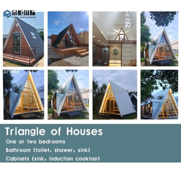 Quality Triangle Container Wooden House for sale