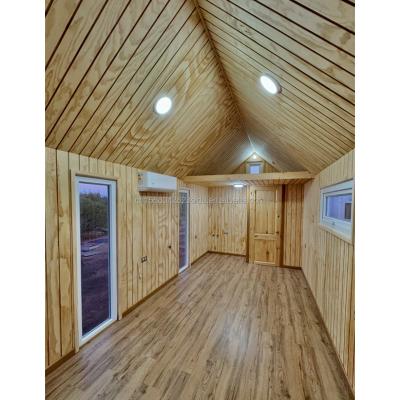 China Fast Install Luxury Villa Prefabricated A Frame House Steel Structure Triangle Container House Made with Sandwich Panel for sale