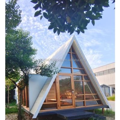 Cina 2024 Case triangolari prefabbricate con camere da letto Bagni e finestre in lega di alluminio in colori personalizzati in vendita