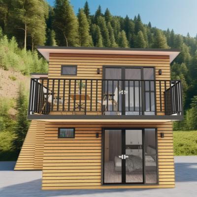 Cina Casa prefabbricata in contenitore per alloggi all'aperto a Villa Hotel Shop in vendita