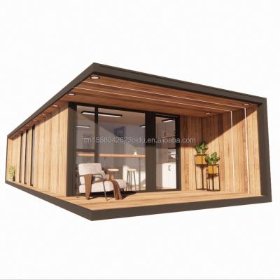 China Gegalvaniseerde stalen buigbare draagbare modulaire 2-3 slaapkamer prefab flat pack mobiele tuin hut hotels villa's kant-en-klare huizen Te koop