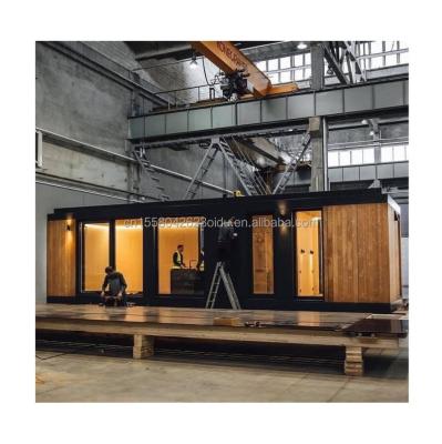 Cina Leggio di alluminio Finestre Triangolo Moderno tetto Prefabbricato Casa tetto piatto Contenitore Residenziale Case prefabbricate in legno Panello sandwich in acciaio in esterno in vendita