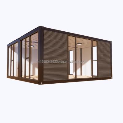 Cina Moderna casa prefabbricata in acciaio espandibile con 2 camere da letto in vendita