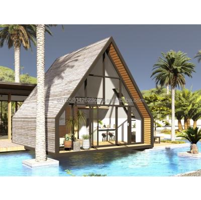 Cina Container in acciaio da 20 o 40 piedi per la spedizione all'aperto Altro design moderno Triangolo Container House per hotel o vacanze di coppia in vendita