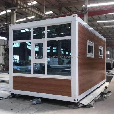 Cina Ufficio per contenitori modulari a colori personalizzati per lo stile lussuoso 20ft Mini Prefabricato Integrated Container House in vendita