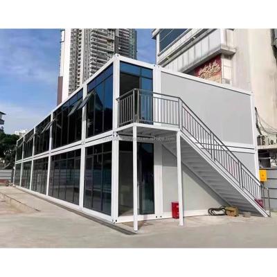 Cina Ufficio per contenitori modulari a colori personalizzati per lo stile lussuoso 20ft Mini Prefabricato Integrated Container House in vendita