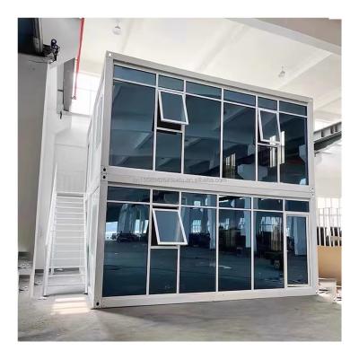 Cina Ufficio per contenitori modulari a colori personalizzati per lo stile lussuoso 20ft Mini Prefabricato Integrated Container House in vendita