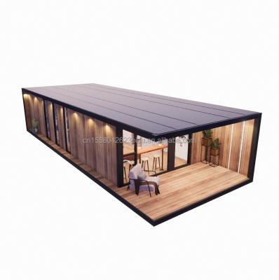 China Gegalvaniseerd stalen buigwerk 180g Prefab houten huis voor modern gezinsleven Comfort en stijl Te koop