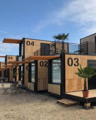 Cina Casa di contenitori commerciale pieghevole/estensibile/distaccabile Ristorante/negozio di abbigliamento con moderno design a due piani in vendita