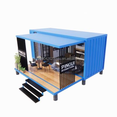 China Customized 20ft Single Room Expandable Container Room with Modern Design and Aluminum Alloy Windows for sale