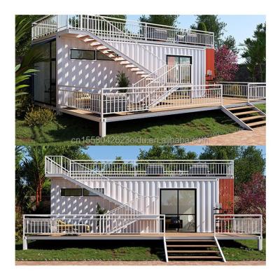 China Galvanized Steel Bending Prefab Container House with Detachable Bathroom and Design for sale