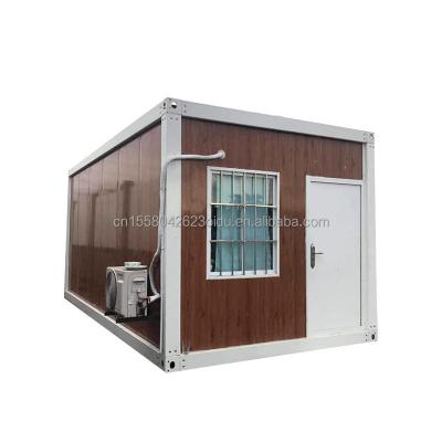 China Galvanized Steel Bending Prefab Container House with Detachable Bathroom and Design for sale