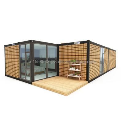 Cina Casa prefabbricata con modello di contenitore moderno e pareti di pannelli sandwich ondulati in vendita