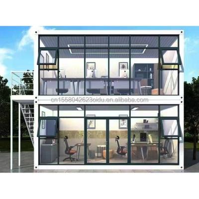 China Customized Color Steel Frame Galvanized Steel Bending 180g Foldable Flat Pack Container House for Dormitory Accommodation for sale