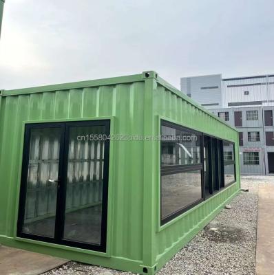 China Steel Shed Container Store Prefabricated Building Frame Steel Structure for 20ft or 40ft Container Houses for sale
