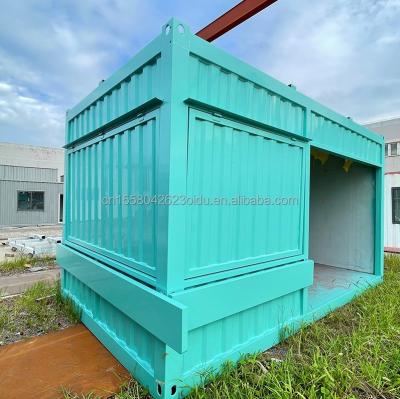 China Steel Shed Container Store Prefabricated Building Frame Steel Structure for 20ft or 40ft Container Houses for sale