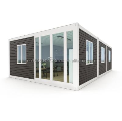 China Container Houses Modern Design for Quick and Affordable Assembly of 3 Rooms 2 Bathrooms Prefabricated House for sale