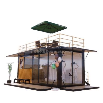 Cina Supermercato Container prefabbricato per bar di caffè per famiglie con design modulare in vendita