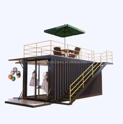 Cina Supermercato Container prefabbricato per bar di caffè per famiglie con design modulare in vendita